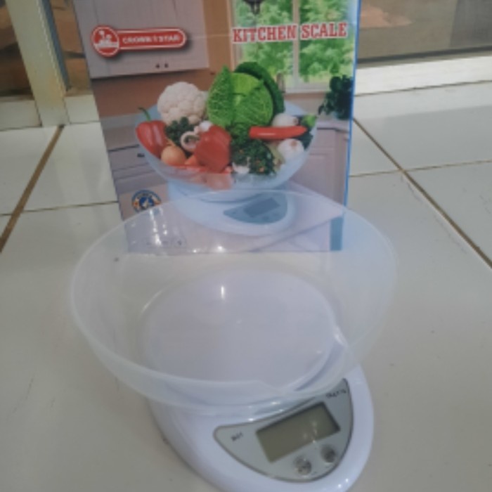 Jual Timbangan Kue Digital 5kg CROWN. Plastic scales(A1G6) Timbangan Jarum Timbangan Buah ...