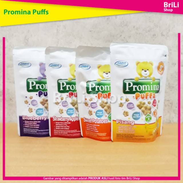 Jual Promina Snack Puffs 15 gr Cemilan Puff Makanan Pendamping ASI ...