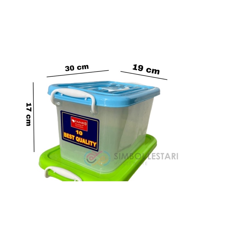 Jual Container Box Gajah 10 liter | Shopee Indonesia