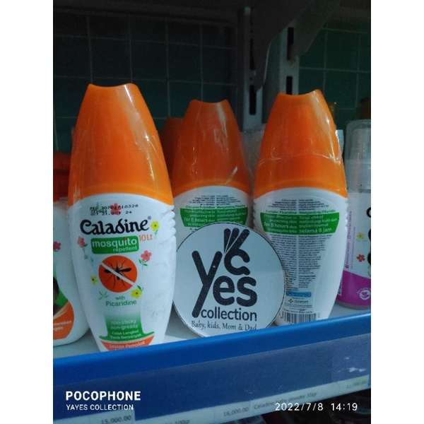 Jual Caladine mosquito lotion cair tolak nyamuk 10 lt family kids gel 50 ml biang keringat ...
