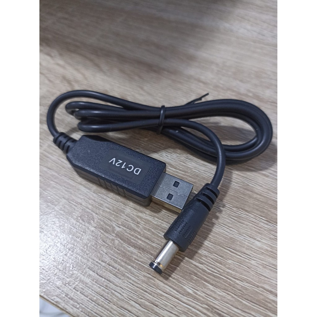 Jual Kabel Step Up USB 5v to 12v DC Power Supply Charger Converter ...