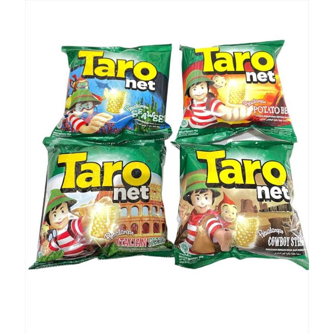 Jual Taro Net Seaweed 65gr//Taro Seaweed 65gr | Shopee Indonesia