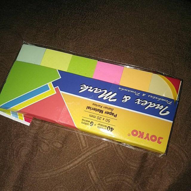 INDEX NOTES KENKO 50MM X 20MM POST IT STICKY NOTE PEMBATAS SNI 640 ...