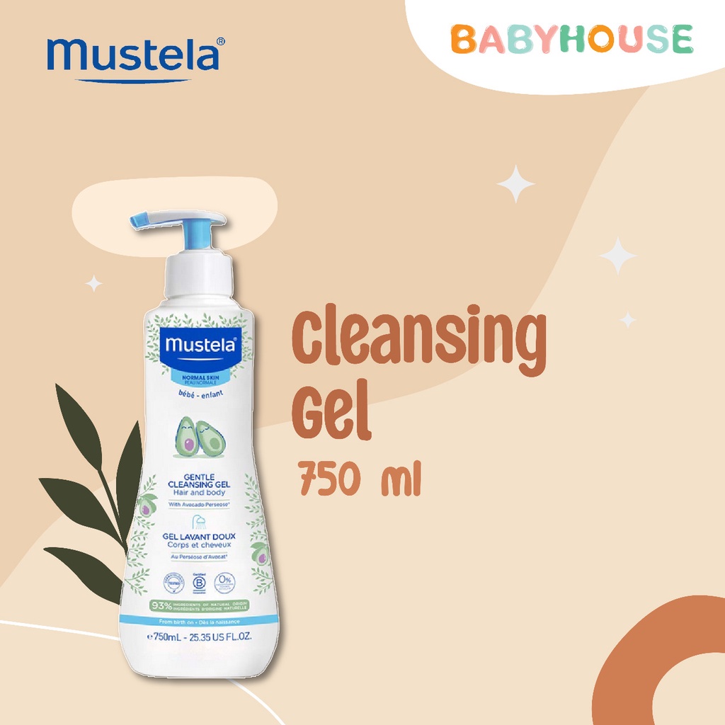 Jual Mustela Gentle Cleansing Gel 750ML | Shopee Indonesia