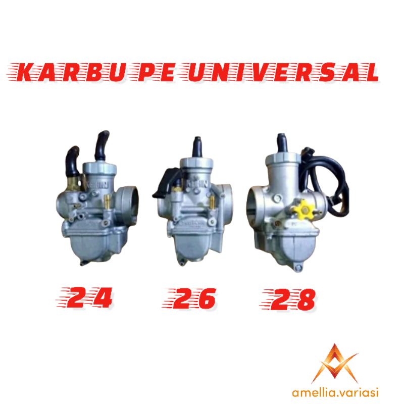 Jual KARBU MOTOR PE 24/26/28 UNIVERSAL ( KEIHIN JAPAN ) | Shopee Indonesia