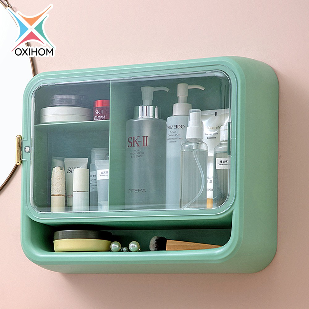 Jual Oxihom Rak Kosmetik Gantung Rak Dapur Kamar Mandi Kotak Obat ...