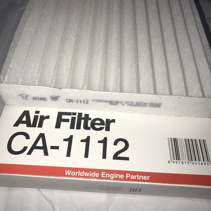 Jual Filter Udara Kabin or Filter Udara AC Innova Sakura CA 1112 53654 ...