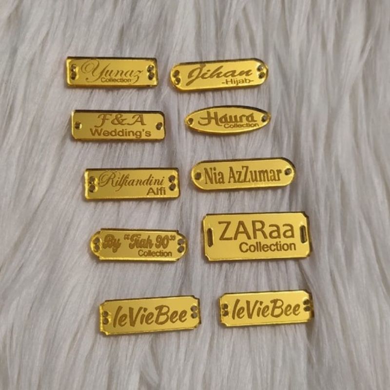 Jual Label hijab/brand hijab/merk jilbab /logo /label jilbab /kerudung ...