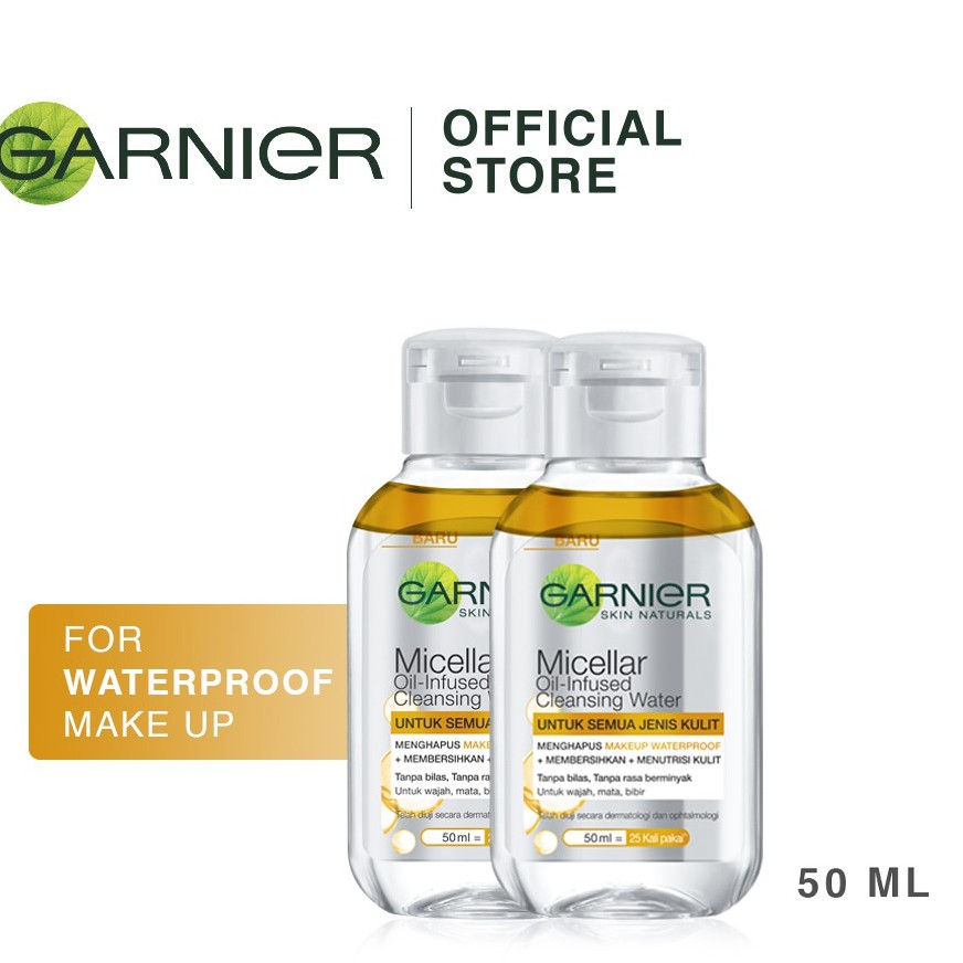 Garnier Micellar Biphase (Kuning) 50ml - MINI | Shopee Indonesia
