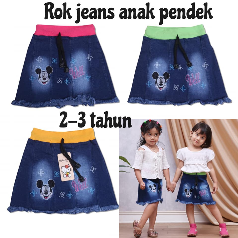 Jual Rok Jeans Anak Perempuan 3tahun/Rok anak/Rok Anak-Anak | Shopee ...