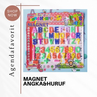 Jual Magnet Kulkas Huruf dan Angka/Magnet Kayu Alfabet Angka ABC ...