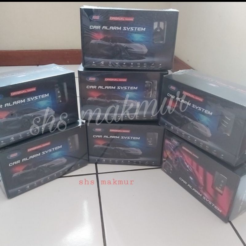 Jual alarm mobil tuk tuk RWB rbt-8800 /8804/ 8606/8607/8608 remot/kunci ...