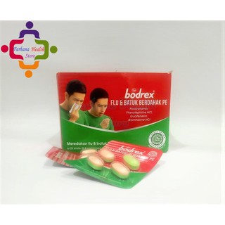 Jual Original Bodrex Flu & Batuk Berdahak PE / Strip 4 Tablet (Hijau ...