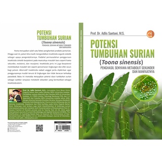 Jual Buku Potensi Tumbuhan Surian (Toona sinensis) Penghasil Senyawa ...