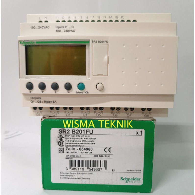 Jual Modular Smart Relay Zelio Schneider SR2B201FU | Shopee Indonesia