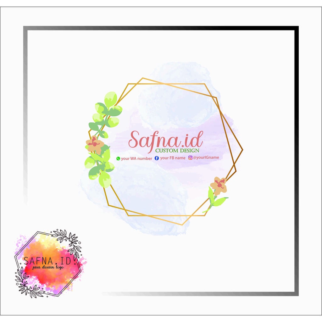 Jual [ SOFT FILE ] DESIGN TEMPLATE LOGO OLSHOP | Shopee Indonesia