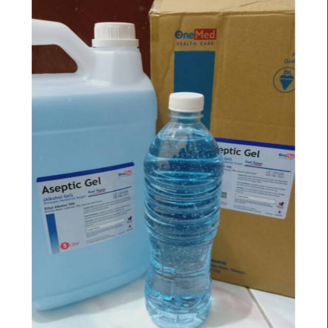 Jual Aseptic Gel Onemed.. Ready 500ml dan 1 liter | Shopee Indonesia