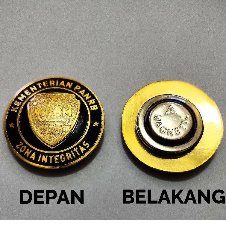 Jual Pin WBBM 2020 Zona Integritas | Shopee Indonesia