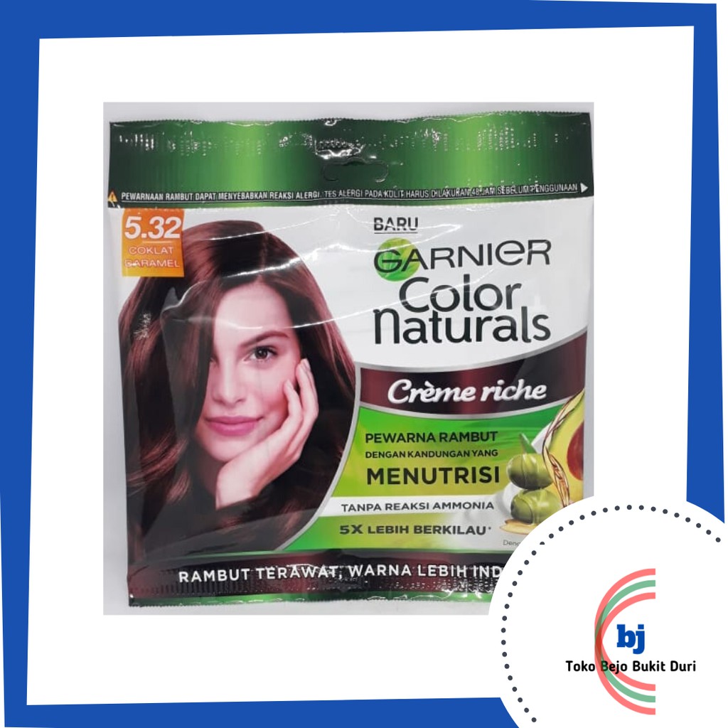 Jual Garnier Color Naturals Creme Riche Nomor 5.32 Coklat Karamel ...