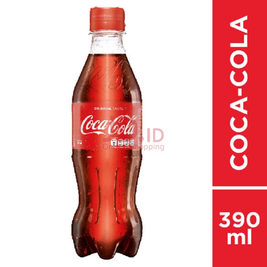 Jual COCA-COLA PET Botol 390ml | Shopee Indonesia