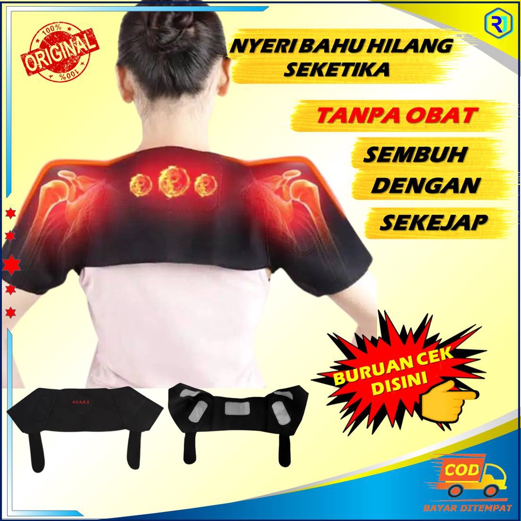 Jual SABUK ALAT TERAPI MAGNETIK PENGHANGAT PEMANAS BAHU PUNGGUNG ...