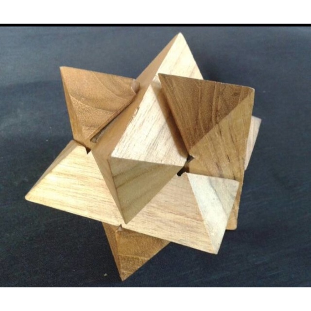 Jual Puzzle kayu jati kristal, mainan edukasi, asah otak, puzzle kayu ...