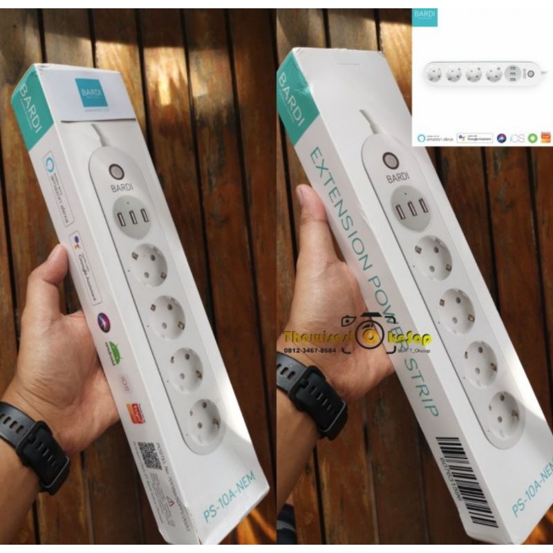 BARDI Smart Extension Power Strips (Smart Stop Kontak, WIFI) | Shopee Indonesia