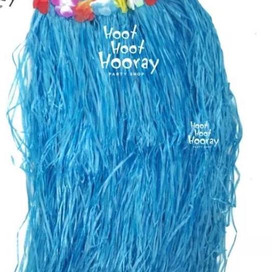 Jual Terlaku,!Rok Rumbai Hawaii / Rok Penari Hula / Kostum Pantai ...