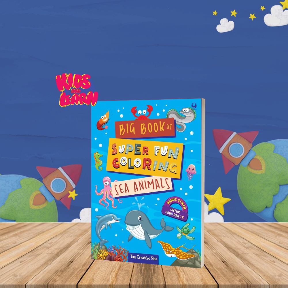 Jual BUKU AKTIVITAS ANAK BALITA TK PAUD MENGENAL DAN MEWARNAI HEWAN ...