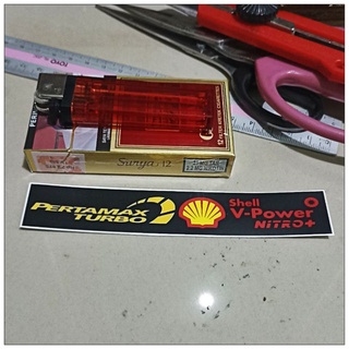 Jual stiker logo pertamax turbo - stiker logo shell pertamax turbo ...