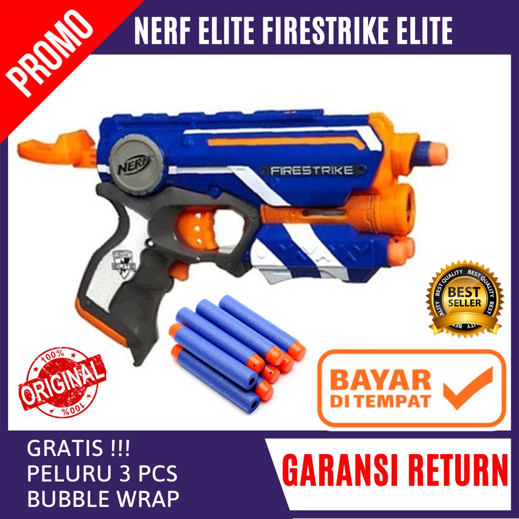 Jual Nerf Elite Firestrike Blaster Original Hasbro | Shopee Indonesia Jual Nerf Elite Firestrike Blaster Original Hasbro | Shopee Indonesia