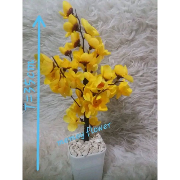 Jual Bunga Meja Sakura Rimbun 35cm | Shopee Indonesia