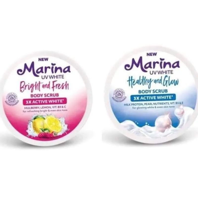 Jual Marina Healthy & Glow Body Scrub 200gr | Shopee Indonesia