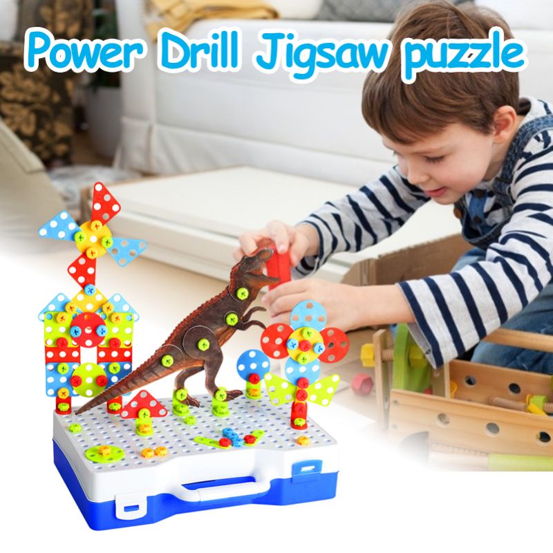 Jual edukasianakpintar_indonesia / CREATIVITY ASSEMBLY / 3D PUZZLE BOX / lego / bongkar pasang ...