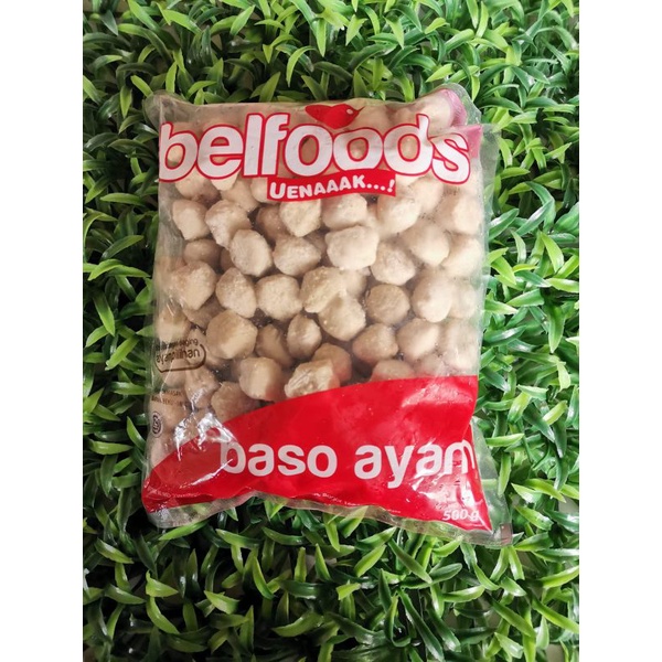 Jual Belfoods Bakso Ayam Kerikil (Bakso Mini) - berat 500 gr | Shopee ...