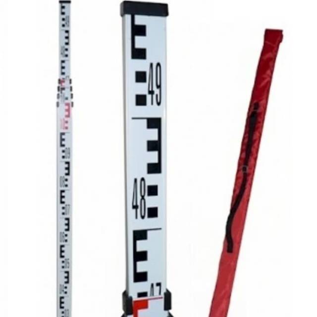 Jual Rambu ukur / bak ukur/ alat leveling stap / rambu ukur 5m | Shopee ...