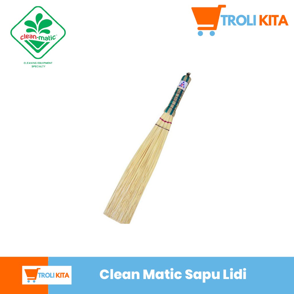 Jual Sapu Lidi Taman Clean Matic Garden Broom | Shopee Indonesia