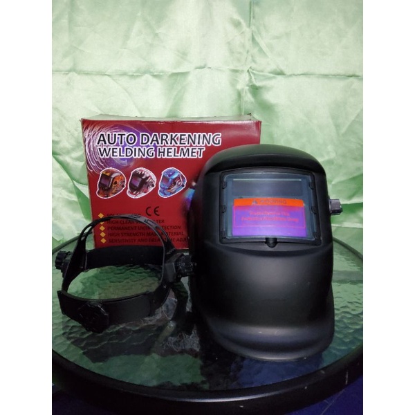 Jual helm las topeng las otomatis / auto dark | Shopee Indonesia