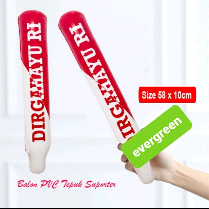 Jual balon tepuk dirgahayu RI balon supporter balon tepuk 17 agustus ...