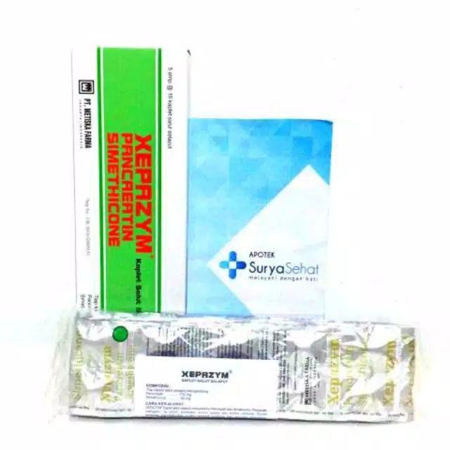 Xepazym Enzym Pencernaan - Obat kembung | Shopee Indonesia