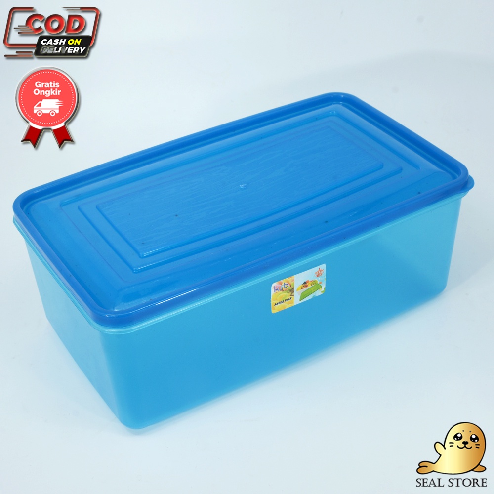 Jual Food Box 1800ml plastik / kotak makan 1800ml / Box makanan ...