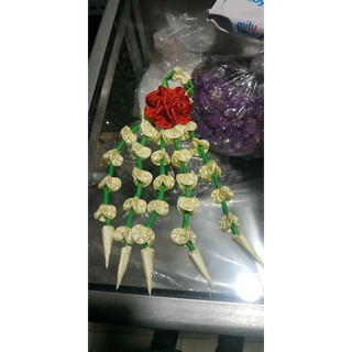 Ronce Melati Mawar Kolong Keris - Aksesoris Bunga/Kembang imitasi Adat ...