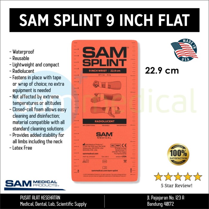 Jual SAM Splint/ Spalk / Supporter / penyangga ORIGINAL | Shopee Indonesia