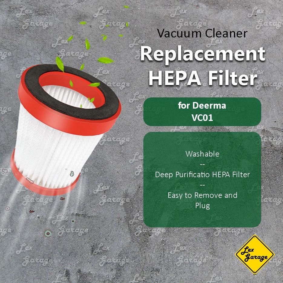 Jual IdLl2L6--Hepa Filter Deerma Vacuum Cleaner VC01 | Shopee Indonesia