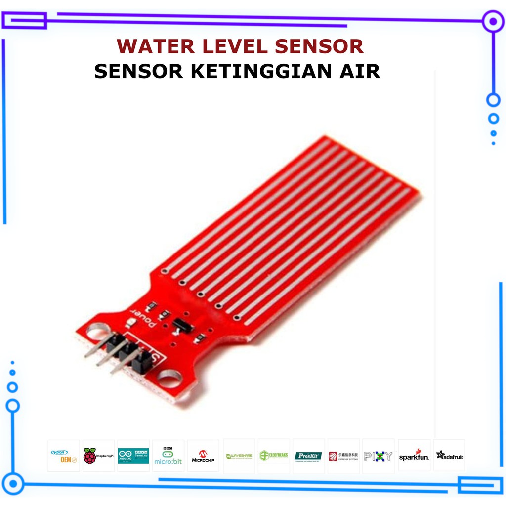 Jual WATER LIQUID LEVEL DEPTH HEIGHT SENSOR AIR HUJAN MODULE | Shopee ...