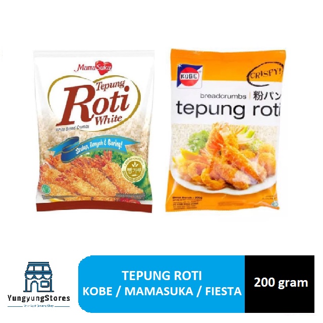 Jual Tepung Roti / Bread Crumb Kobe / Mamasuka 200 gram Indonesia ...