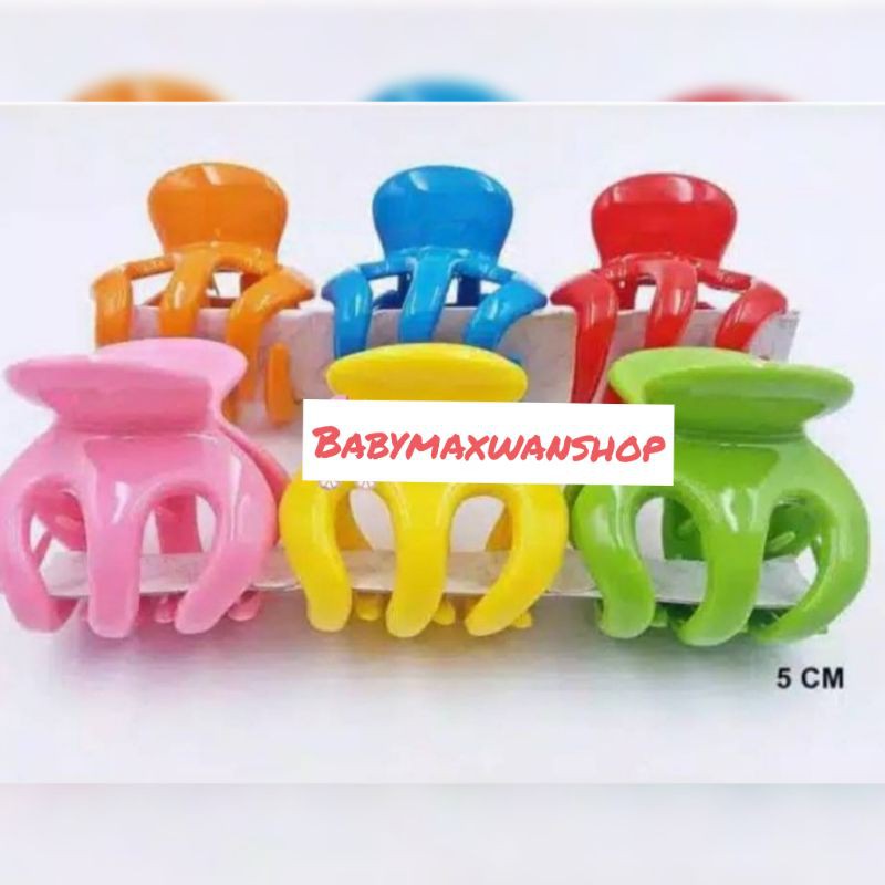Jual Jepitan Rambut Gigi 3 Kecil dan Besar (Jedai 2,5 cm dan 5 cm ...