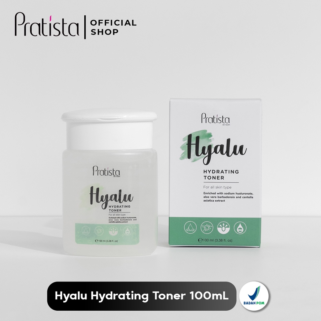 Jual Pratista - Hyalu Hydrating Toner 100ml | Shopee Indonesia