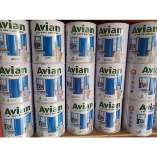 Jual CAT AVIAN KAYU DAN BESI HIGH GLOSS ENAMEL 1 KG CAT MINYAK AVIAN ...
