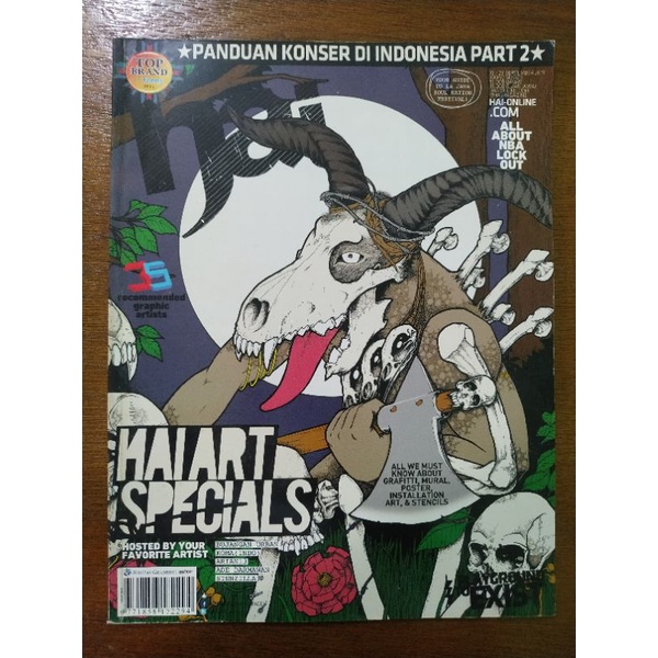 Jual Majalah Hai cover Hai Art Specials, ada ilustrasi Arian 13 ... Jual Majalah Hai cover Hai Art Specials, ada ilustrasi Arian 13 ...